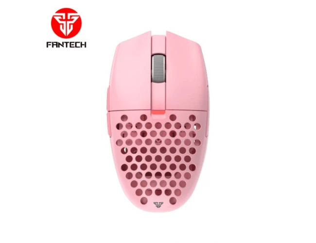 Fantech XD7 Aria Sakura pink bežični gejmerski optički miš 26000dpi