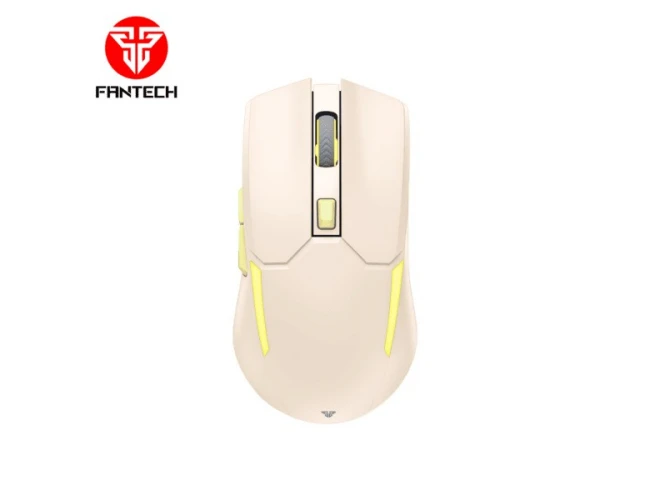 Fantech WGC2 Venom II bež bežični gejmerski optički miš 4000dpi