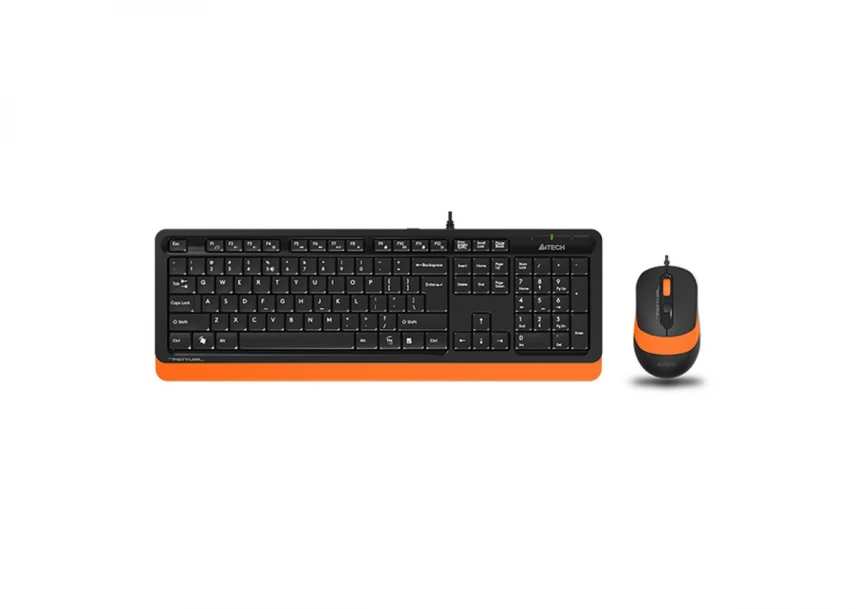 F1010 FSTYLER USB US narandžasta tastatura + USB narandžasti miš