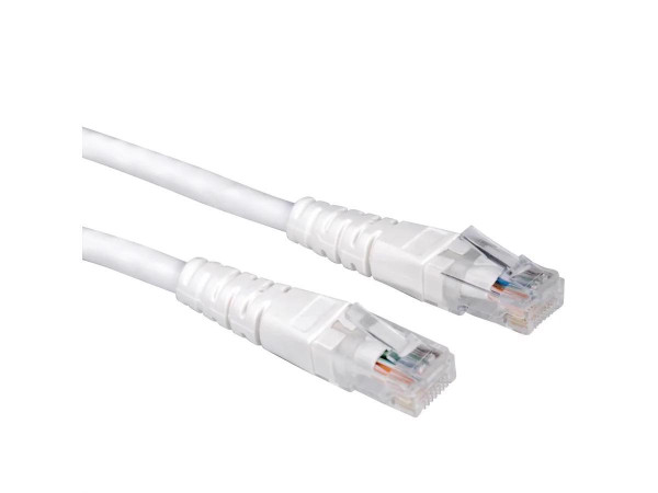 STANDARD UTP Patch Cord cat.6/Cl. E white 0.5 m