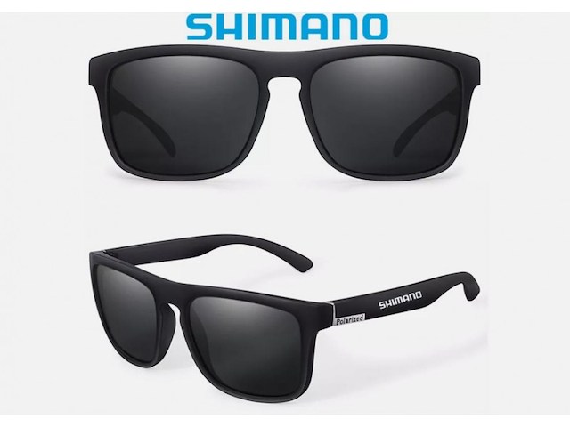 Shimano naočare, crne sa futrolom