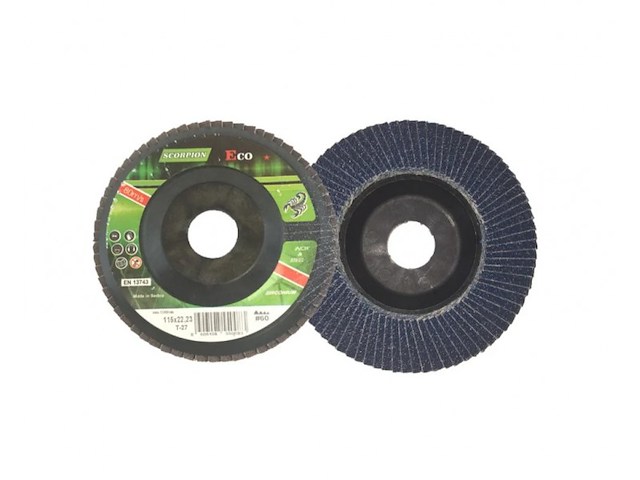 Lamelni brusni disk Scorpion Eco 40-120gr.