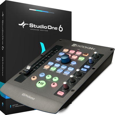 PreSonus IoStation 24c + Studio One 6 Professional softver (Download) bundle set