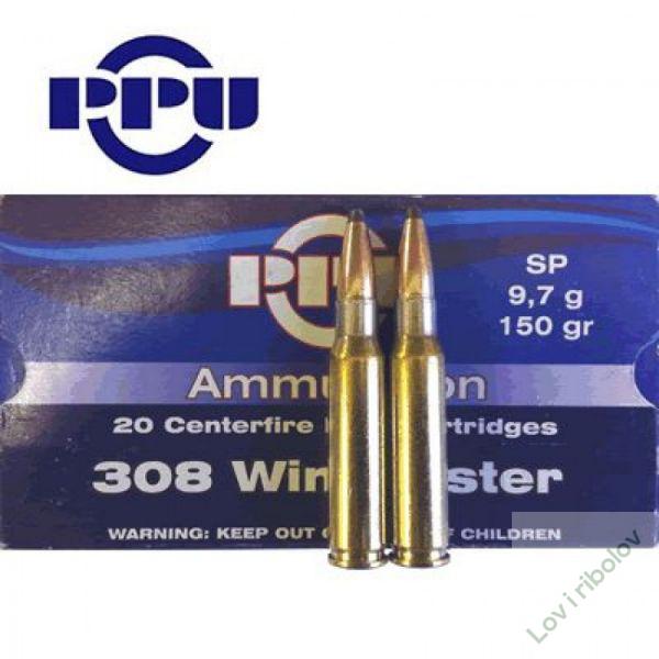 Karabinski metak PPU 308 win SP 11.7gr