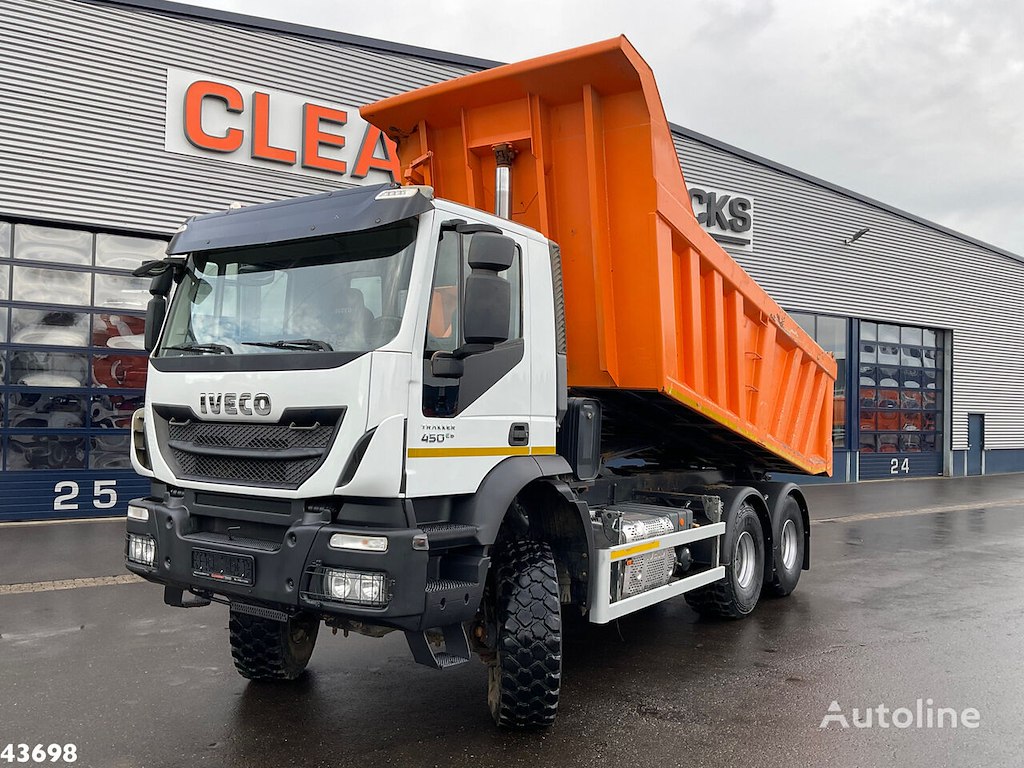 IVECO Trakker AD 260TW450 6x6 Euro 6 Manual Full steel Just 25.974 km! kiper