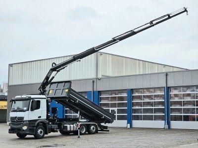 Novi Mercedes-Benz Actros 2545 Bordmatik Lenk/Lift FASSI 235-6 kiper