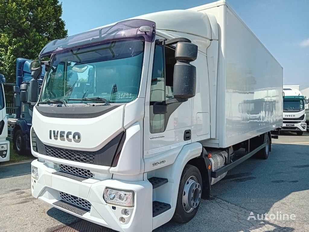 IVECO EUROCARGO 120E21 BOX+SPONDA kamion furgon