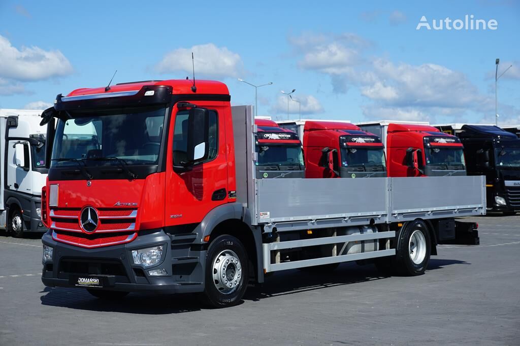 Mercedes-Benz ACTROS / 1824 / ACC / SKRZYNIOWY / DŁ . 7.3 M / ŁAD. 10 125 KG kamion s ravnom platformom