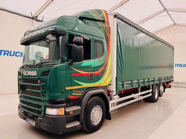 Scania G280 6x2 Rear Lift Sleeper Cab Curtainsider kamion sa klizna zavesa cerada