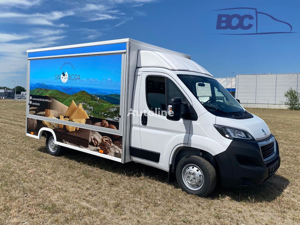 Novi Peugeot Boxer - SAMOCHÓD DO SPZREDAŻY SERÓW, FOOD TRUCK Z NABIAŁEM prodajni kamion < 3.5t