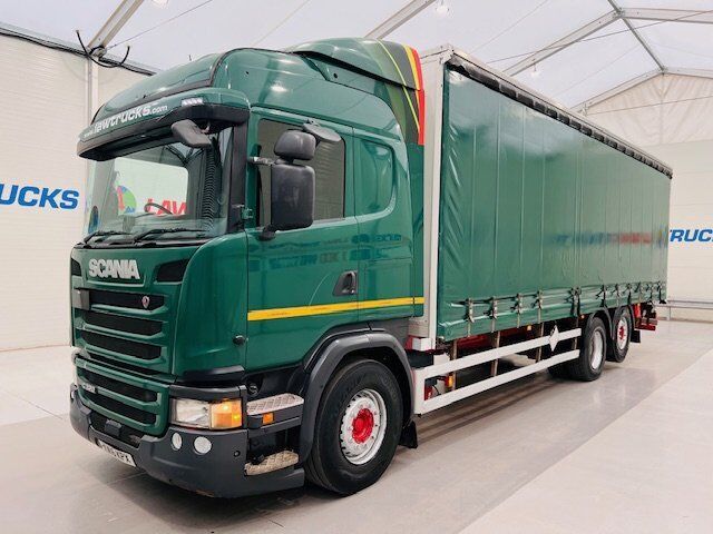 Scania G320 6x2 Rear Lift Sleeper Cab Curtainsider kamion s ceradom