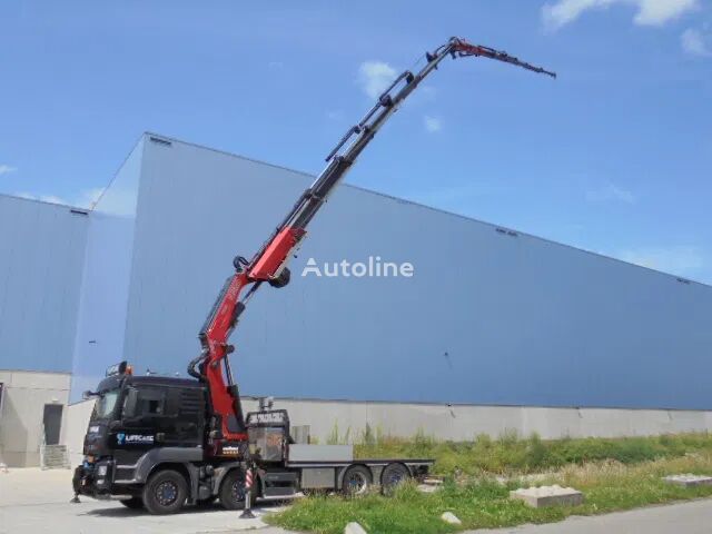 MAN TGS 35-460 8X2 EUR6 + FASSI F820 RA + JIB kamion platforma