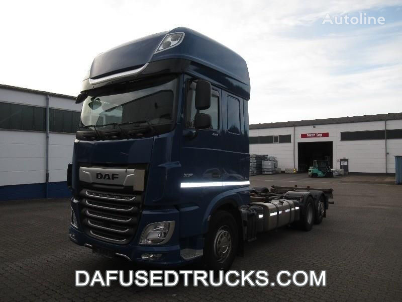 DAF FAN XF480 vozilo za prevoz kontejnera