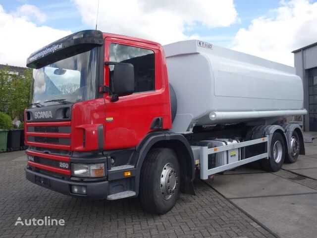 Scania P94-260 19400 litertank manual fuel pomp autocisterna