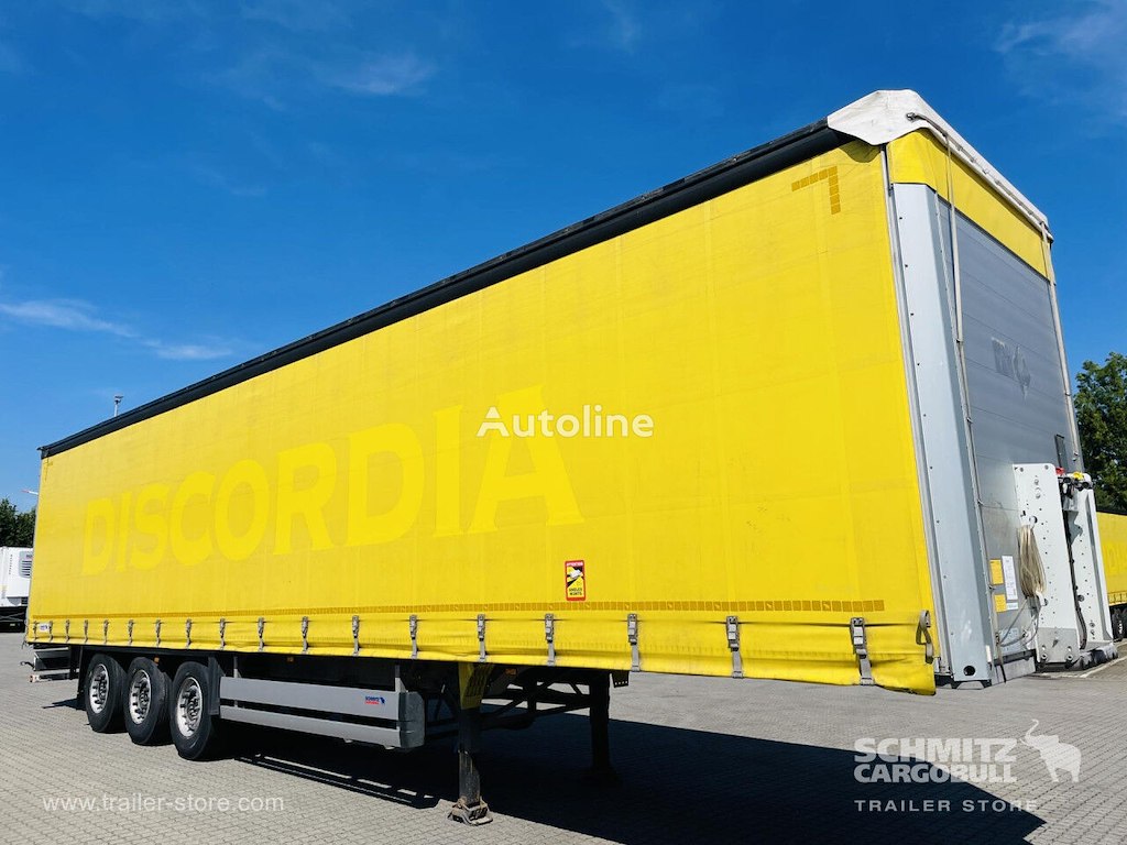 Schmitz Auflieger Curtainsider Standard poluprikolica sa kliznom ceradom