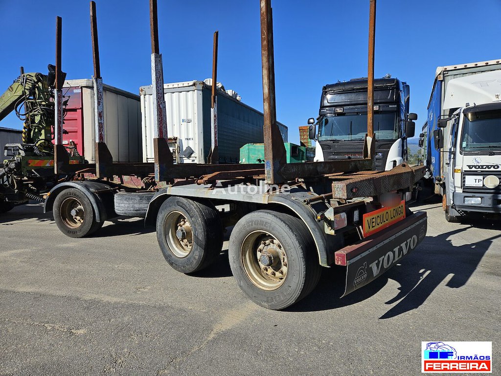 AJK Transporte de madeira šumarska prikolica