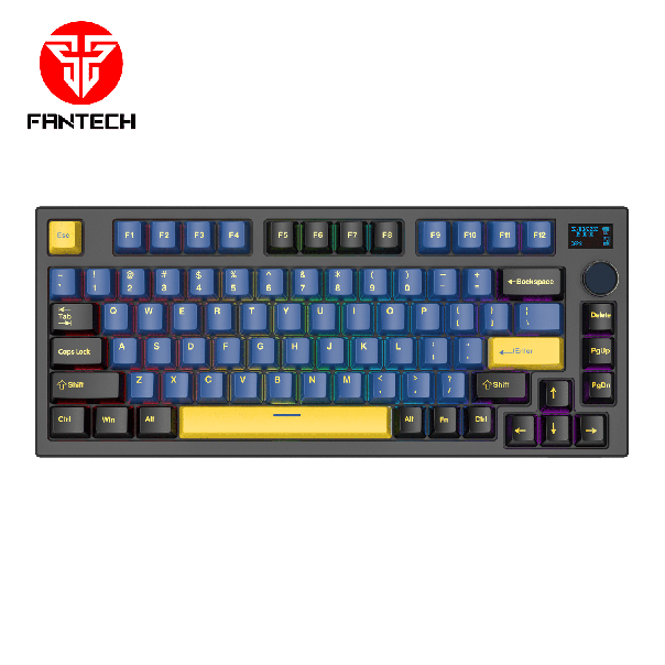 FANTECH Gejmerska mehanička tastatura MK910 MAXFIT81 GRAND COBALT (ŽUTI SWITCH)