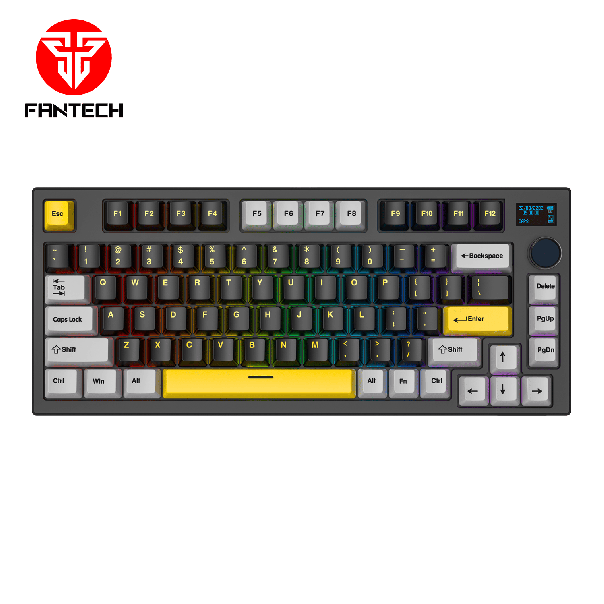 FANTECH Gejmerska mehanička tastatura MK910 MAXFIT81 VIBRANT UTILITY (ŽUTI SWITCH)