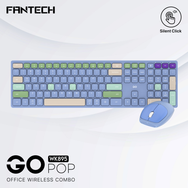 FANTECH Combo set WK-895 GO Pop Plavi