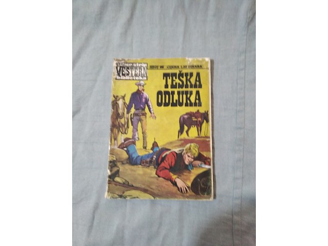 TESKA ODLUKA  -  S.S.WESTERN biblioteka br.26