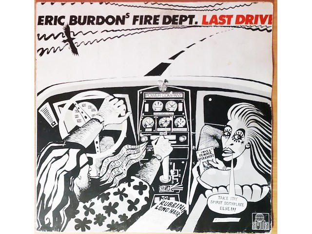 LP ERIC BURDON`S FIRE DEPT - Lst Drive (1980) Germany