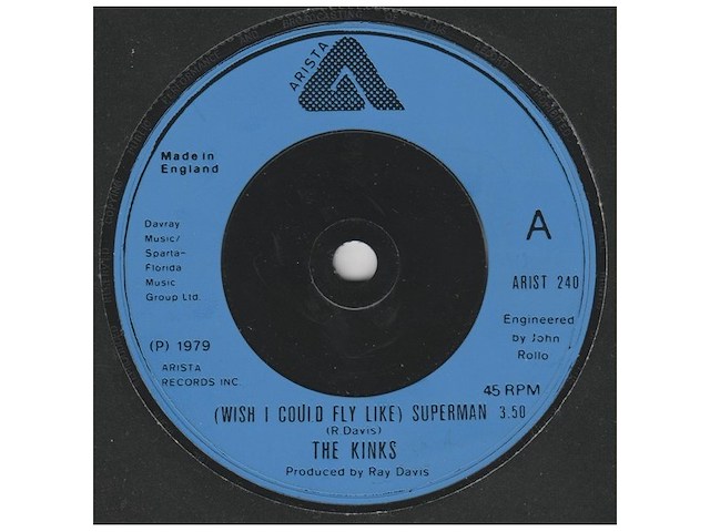 The Kinks – (Wish I Could Fly Like) Superman 7`