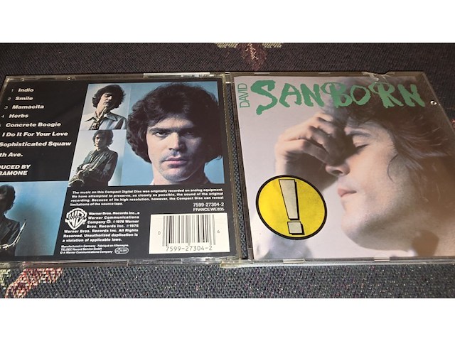 David Sanborn - David Sanborn , ORIGINAL