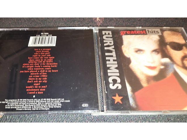 Eurythmics - Greatest hits , ORIGINAL