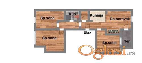 ČETVOROSOBAN - SA PDV-OM