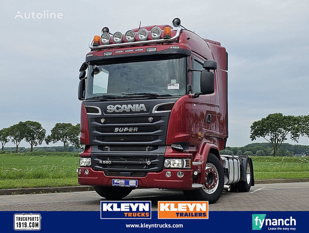 Scania R580 hl v8 ret. pto+hydr. tegljač