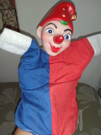 hand puppet rucna lutka ginjol klovan