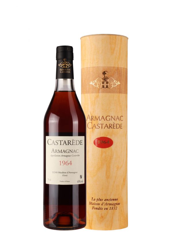 Castarede Armagnac 1964 Gift box