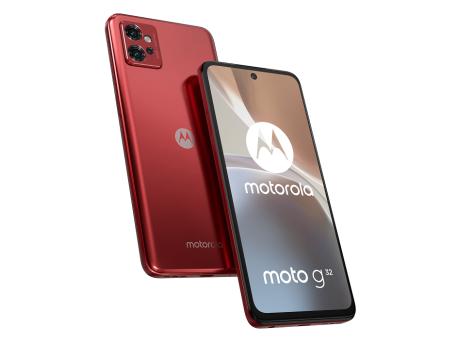 MOTOROLA MOTO G32 6/128GB SATIN MAROON (PAUU0029RS)