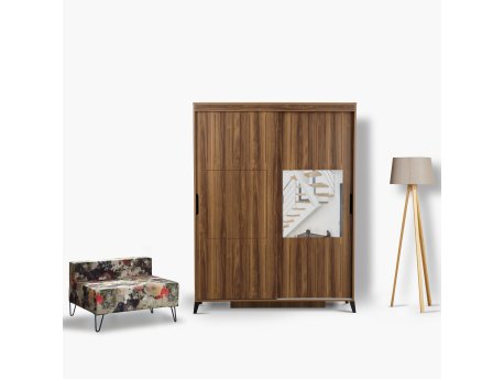 HANAH HOME ORMAR PASIFIC HOME FUGA 140 WALNUT CENA