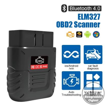 V019 Bluetooth ELM327 OBD2, iOS, Android, PC Dijagnostika