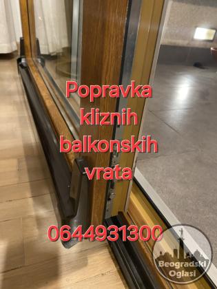 Majstor za popravku kliznih vrata