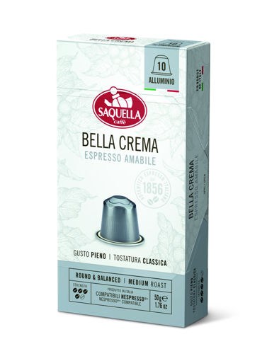 Saquella kapsule Bella Crema Nespresso 50g - 10/1