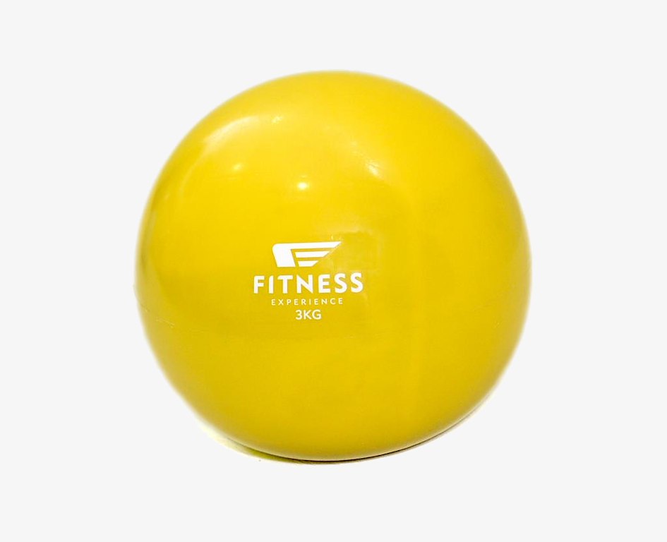 Fitness Experience – Medicinka Soft Toning Medicine Ball 3kg