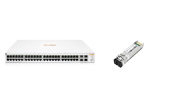 HP Aruba Instant On 1930 48G 4XSFP+ PoE 370W + SFP+ modul 10G