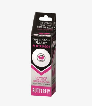 Butterfly – R40+ plastične 3*** loptice (3kom/pak)