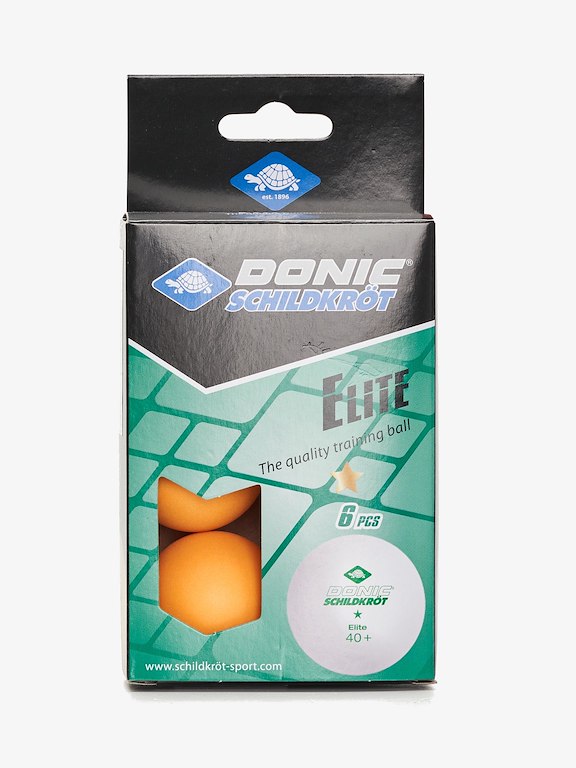 DONIC Elite – Narandzaste loptice za stoni tenis