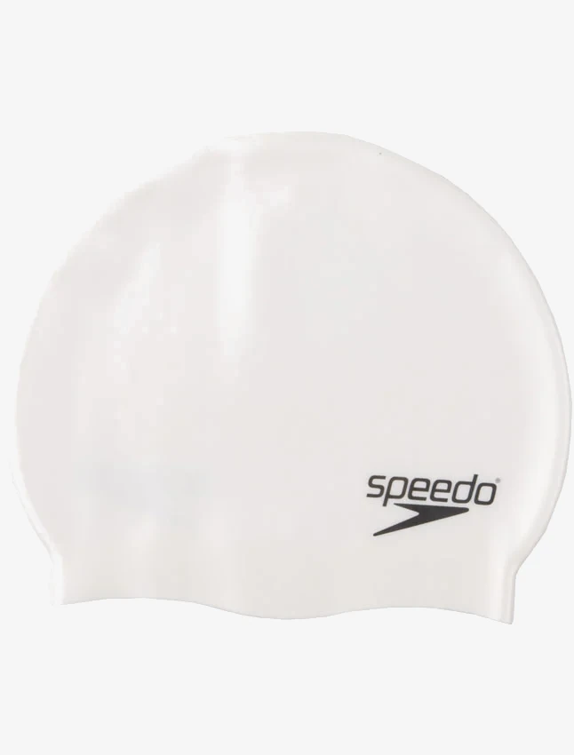 SPEEDO FLAT SILICONE CAP – Kapa Za Plivanje bela