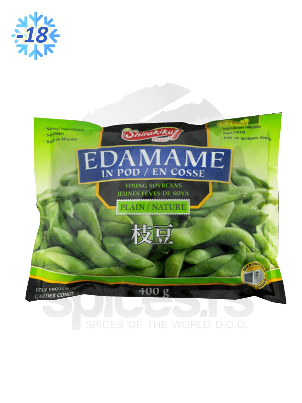 Edamame u mahuni 400gr, usoljene