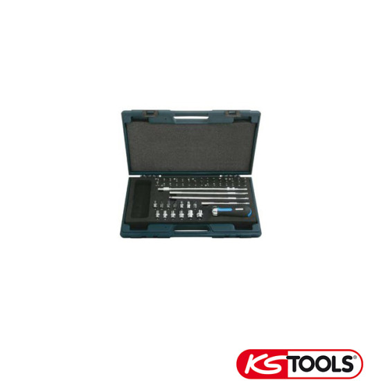 Ključevi nasadni 1/4"(4-14) i bitcev SET,48 kom