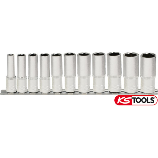 Ključevi nasadni 3/8" set 11 kom,8-19 mm