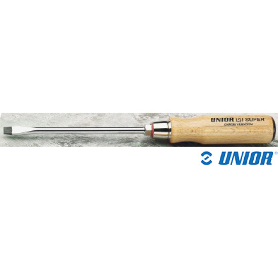 Odvijač sa drvenom drškom i 6-ug.nastavkom 2.5x14x250(60014 (600W))