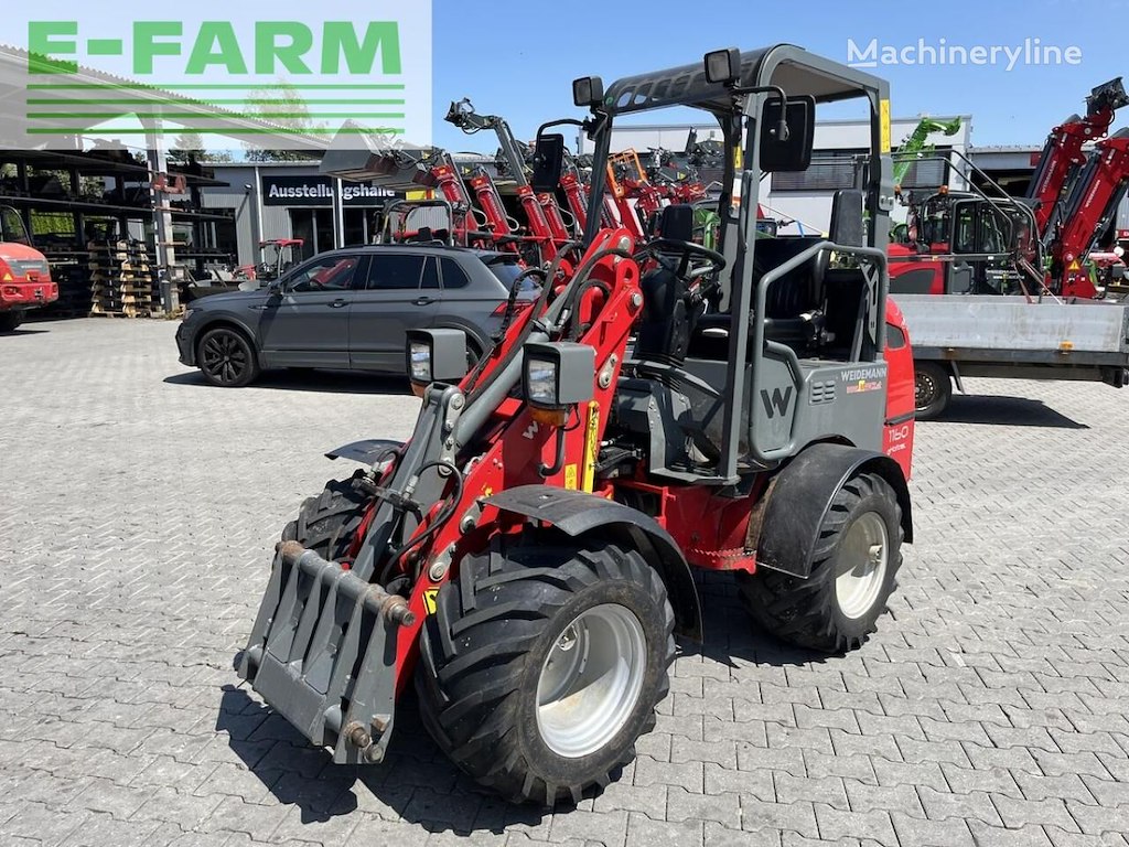 Weidemann 1160e mit typisierung, 310ah mini bager