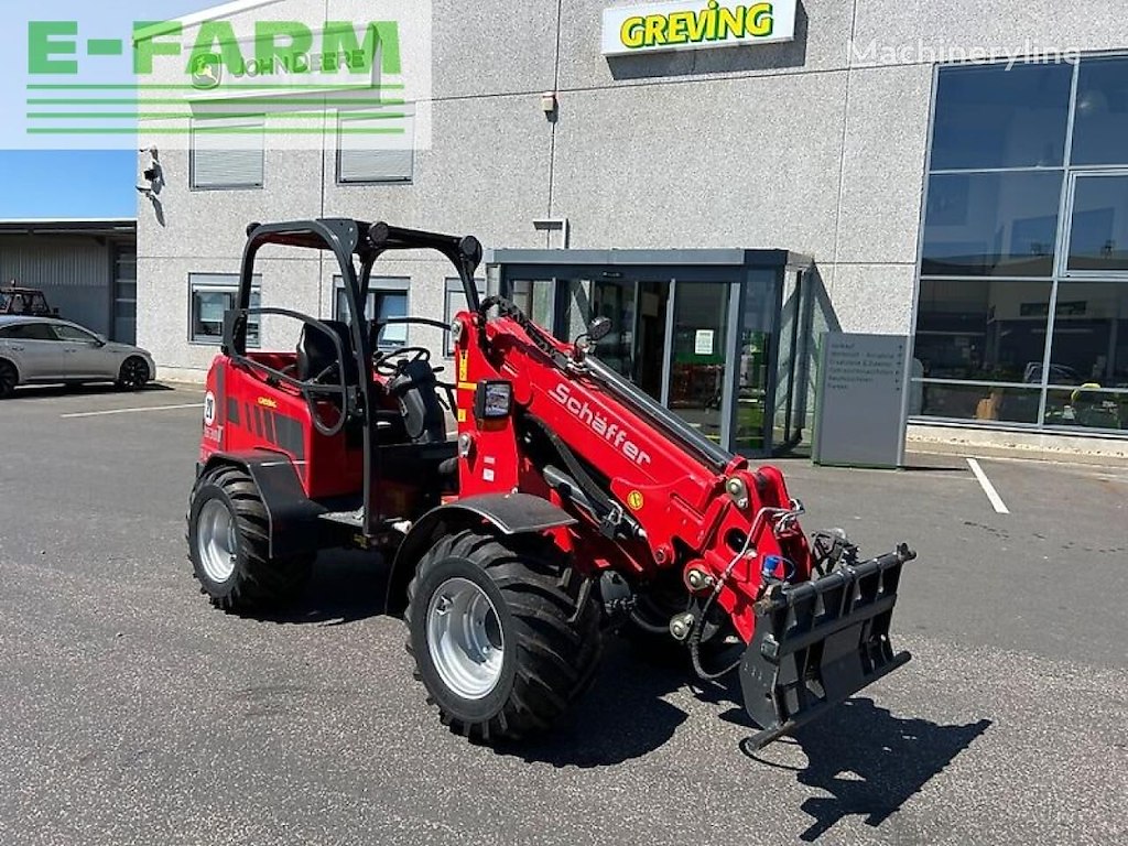 Schäffer 2630t slt teleskopradlader, niedrige bauhöhe, mini bager