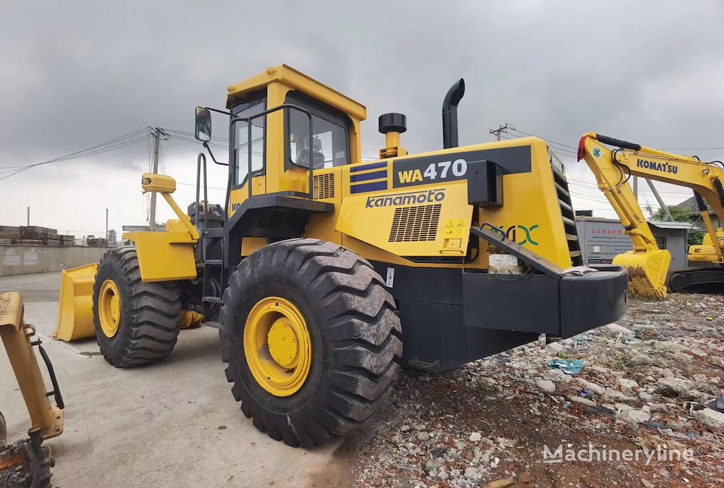 Komatsu WA470 bager guseničar