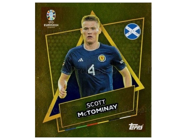 EURO 2024 Germany SCO SP Scoott McTominay, bez potpisa